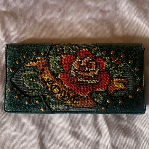 Bags | Isabella Fiore Love Wallet In A Medium Teal Color | Poshmark